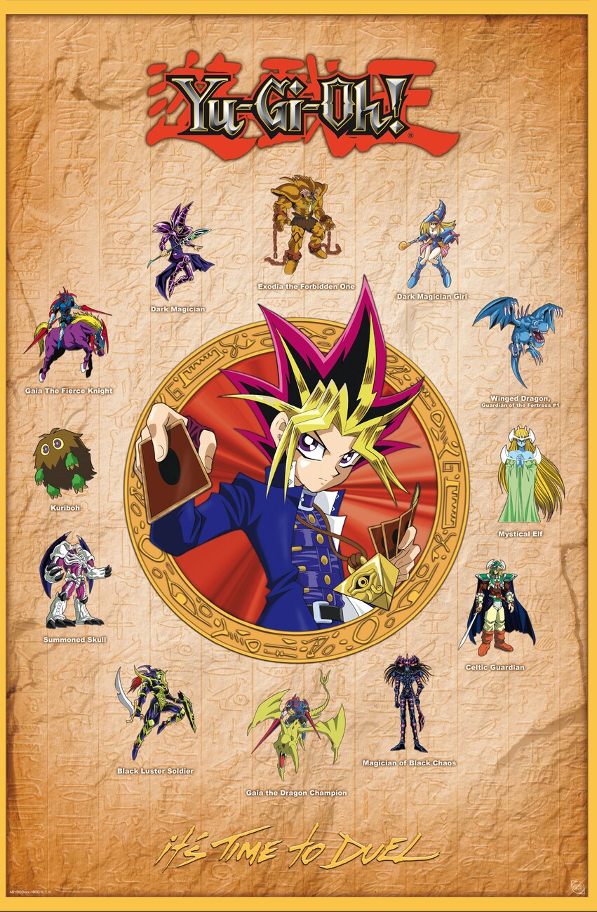 Poster, Affiche Yu-Gi-Oh! - Yami Yuigi en ligne | 3+1 GRATUIT | Europosters