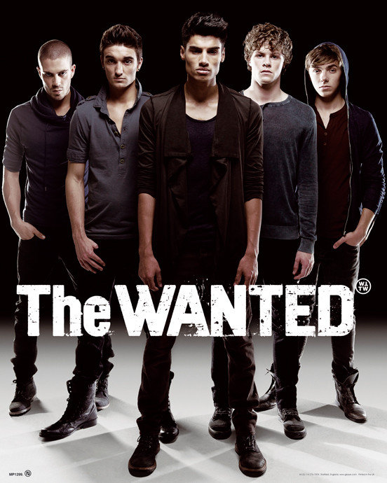 The Wanted Boy Band Posters