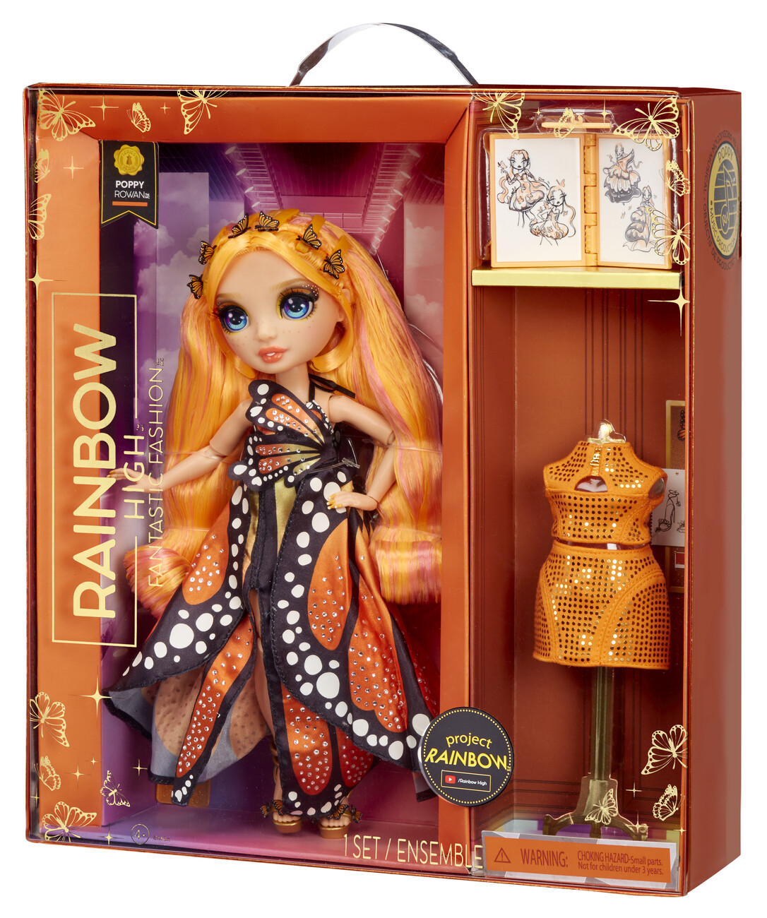Lalka Rainbow High Fantastic fashion panenka - Poppy Rowan | Pomysły na ...