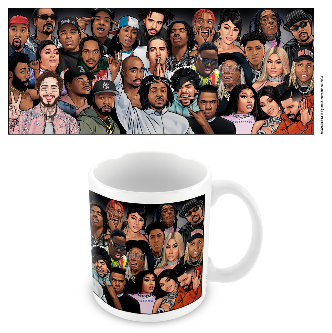 Mug, cup Legends - Hip Hop Icons | Tips for original gifts | Europosters