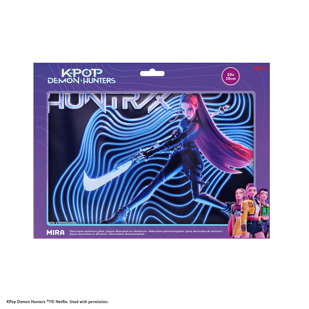 K-Pop Demon Hunters - Mira | Collectible retro metal signs for your wall