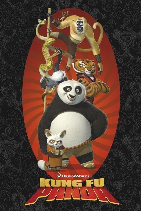 Kung Fu Panda 1 Poster Universal Pictures Kung Fu Panda 1 4