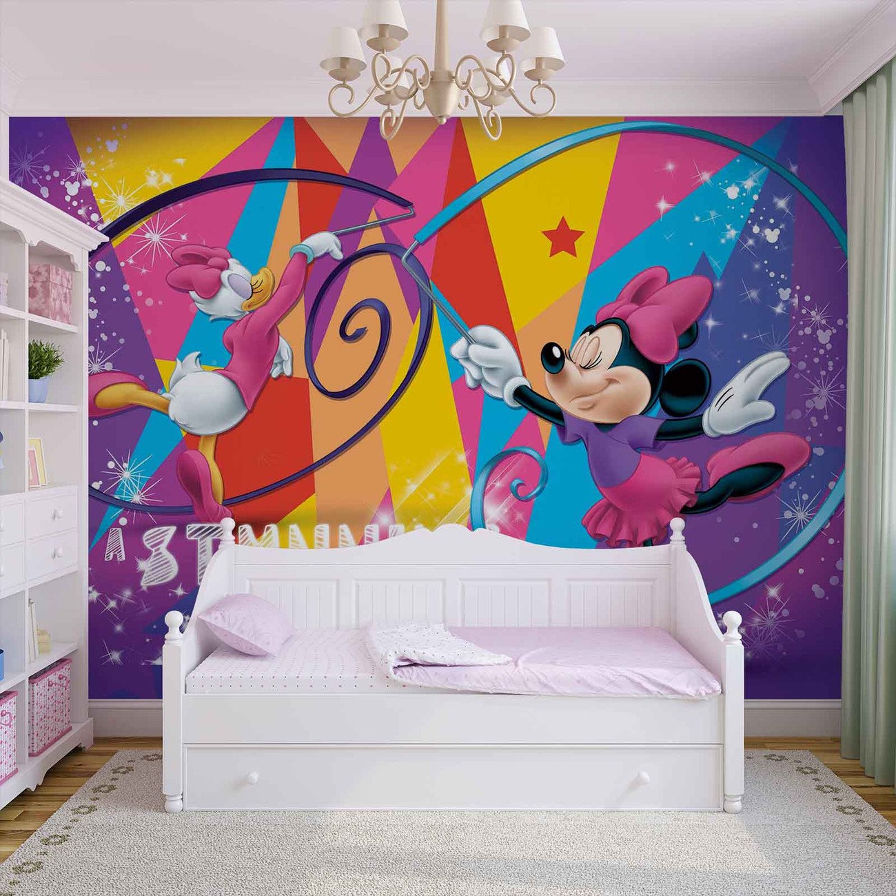 Minnie Mouse Og Mickey Mouse Tapet Minnie Mouse Poster Behang