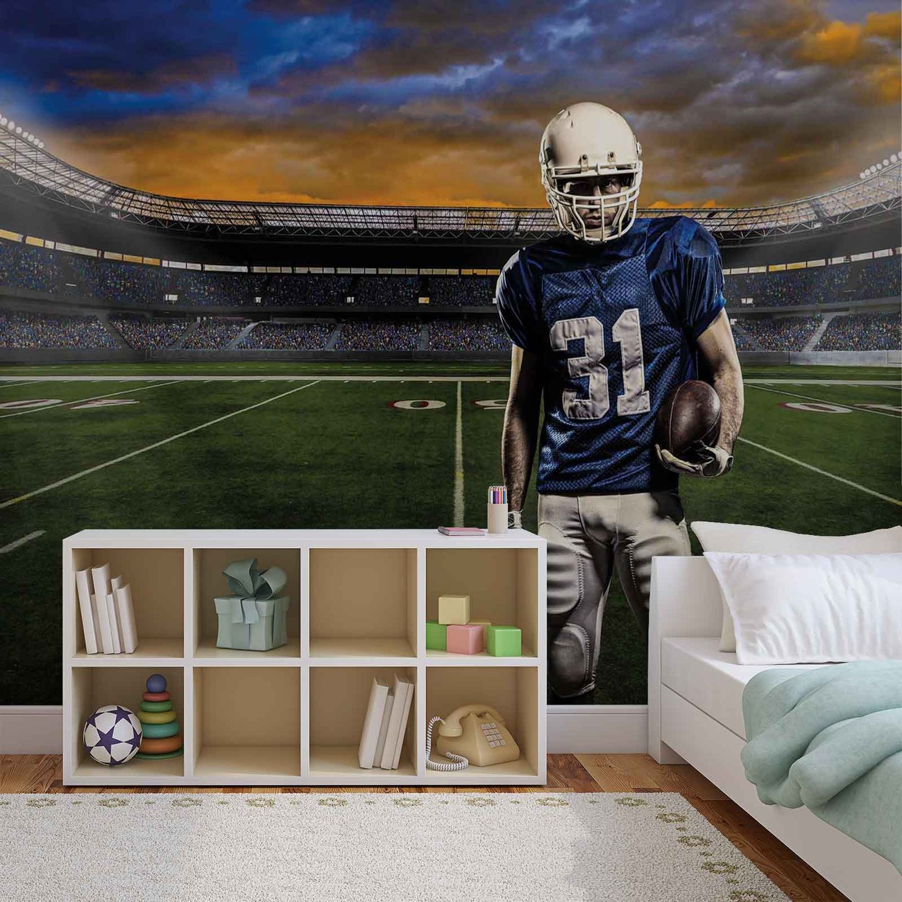 American Football Stadium Fototapet, Tapet på Europosters.dk