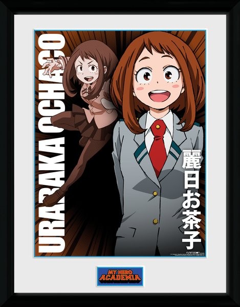 Poster encadré My Hero Academia - Uraraka Ochako | Posters, tableaux ...