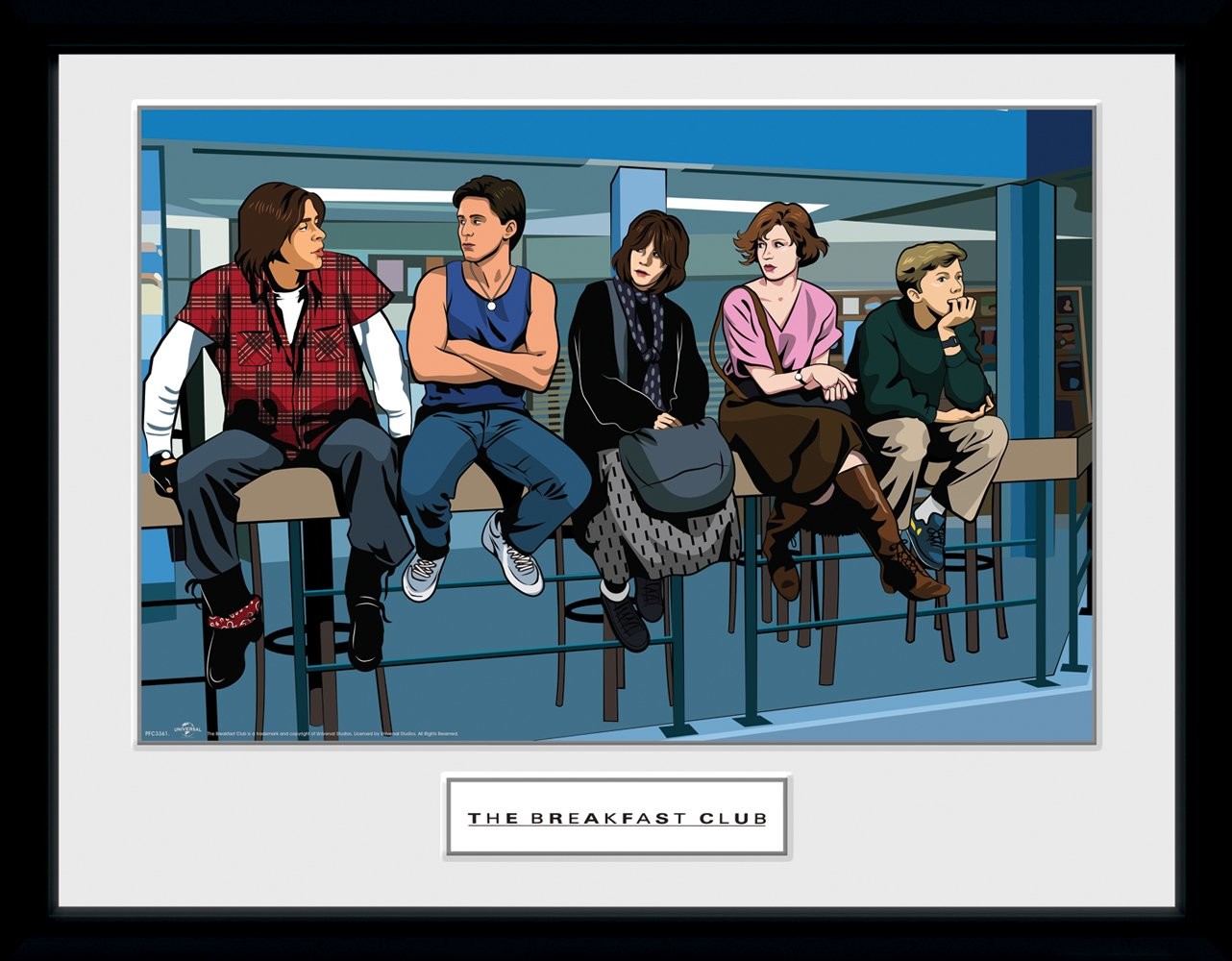 The Breakfast Club Poster Women's The Breakfast Club Movie Poster