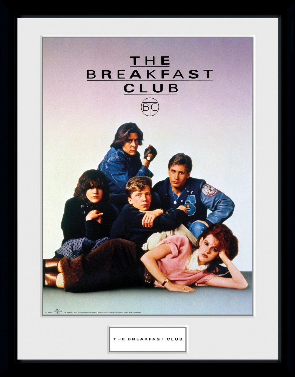The Breakfast Club Poster Women's The Breakfast Club Movie Poster