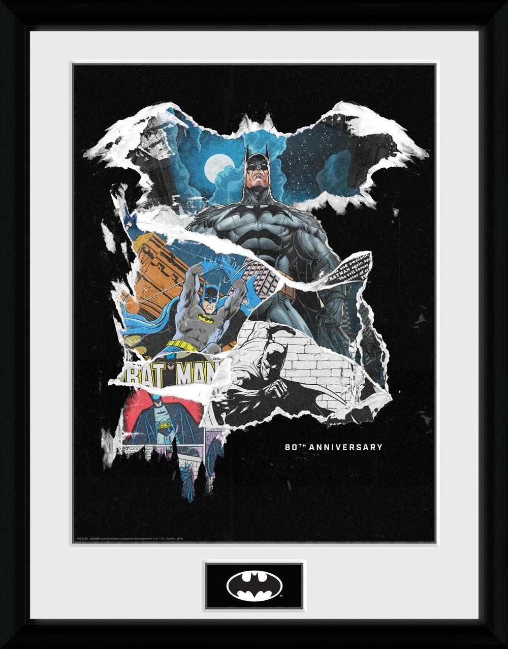 Batman - Comic Rip Framed poster | Buy at UKposters