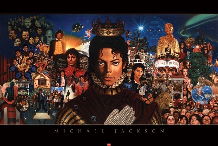 Plakat Michael Jackson - michael | Poster an der Wand | 3+1 GRATIS ...