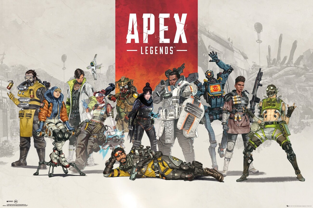 Poster, Quadro Apex Legends - Group | Poster sul muro | 3+1 GRATIS ...
