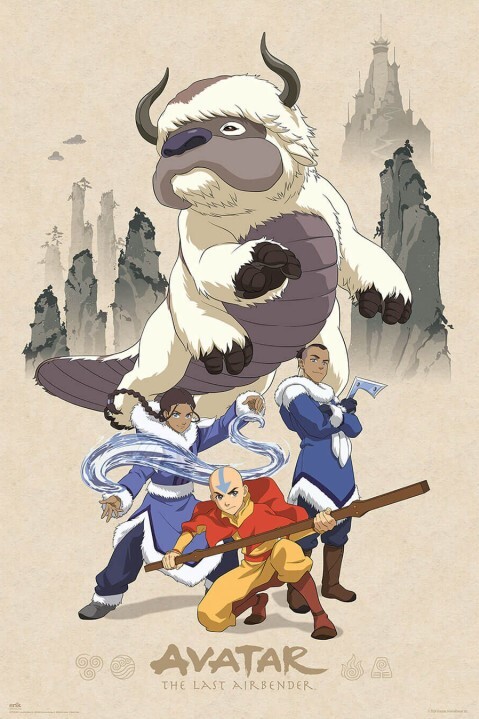 Poster, Affiche Avatar: The Legend of Aang en ligne | 3+1 GRATUIT ...