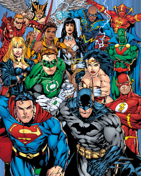 Poster, Affiche DC Comics - Cast en ligne | 3+1 GRATUIT | Europosters