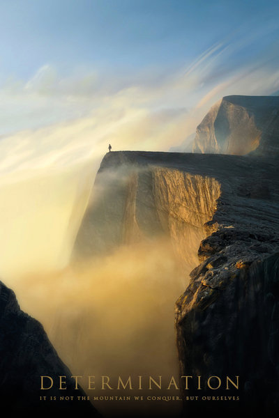 Poster, Affiche Determination en ligne | 3+1 GRATUIT | Europosters