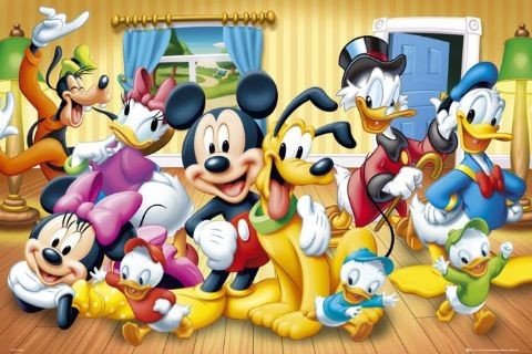 Poster, Affiche DISNEY - group en ligne | 3+1 GRATUIT | Europosters