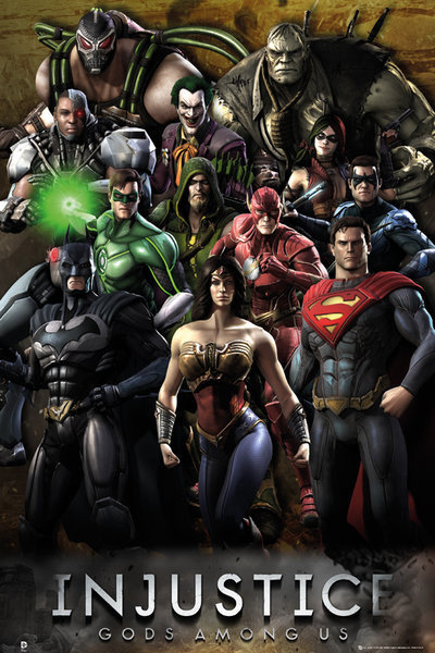 INJUSTICE - group Poster, Affiche | All poster chez Europosters