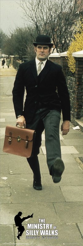 MONTY PYTHON - the ministry of silly walks Poster, Affiche | All poster ...