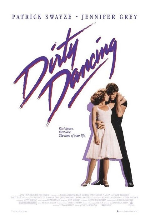 Poster, Affiche Patrick Swayze & Jennifer Grey - Dirty Dancing Poster ...