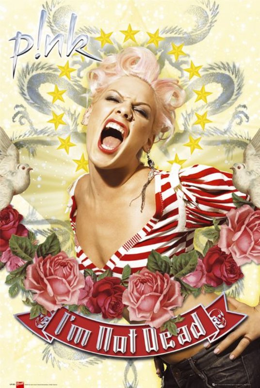 Poster, Affiche Pink - shout en ligne | 3+1 GRATUIT | Europosters