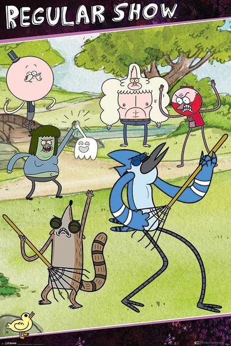 Poster, Affiche REGULAR SHOW - rake solo en ligne | 3+1 GRATUIT ...