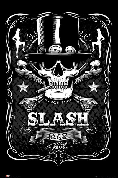 Slash - label Poster, Affiche | All poster chez Europosters.fr