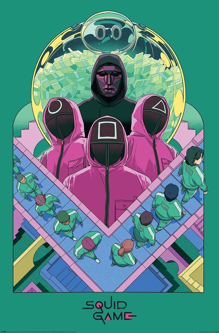 Poster, Affiche Squid Game 2 - Namon en ligne | 3+1 GRATUIT | Europosters