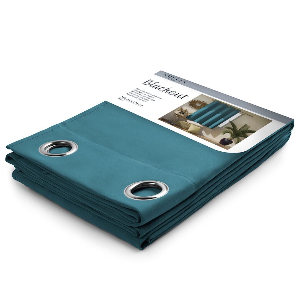 Rideau Amelia Home - Blackout Blue 1 pc | Accessoires et décorations ...