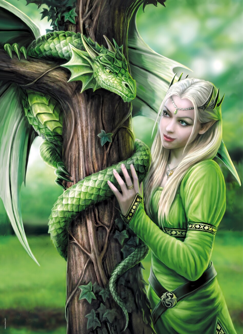 Puzzle Anne Stokes - Kindred Spirits | Idee per regali originali ...