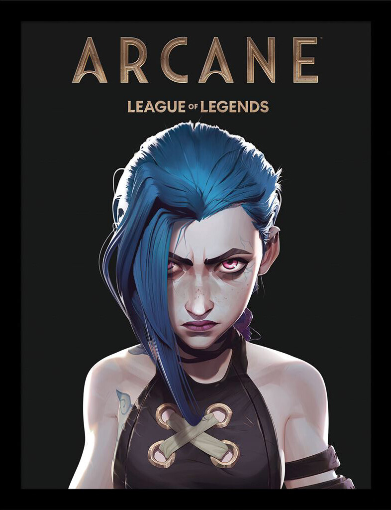 Arcane - Jinx Gerahmte Poster, Bilder | Kaufen bei EuroPosters
