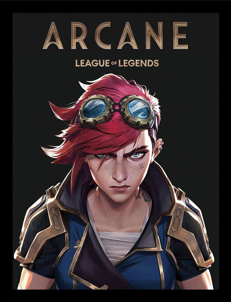 Arcane - Vi Framed poster | Buy at UKposters