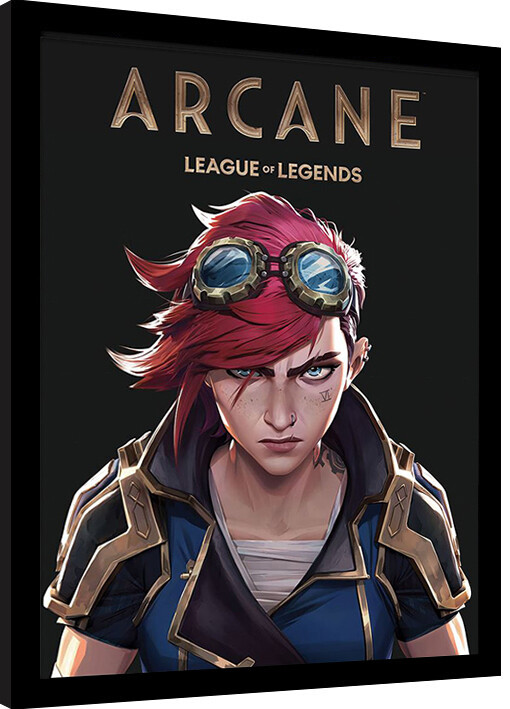 Arcane - Vi Framed poster | Buy at UKposters