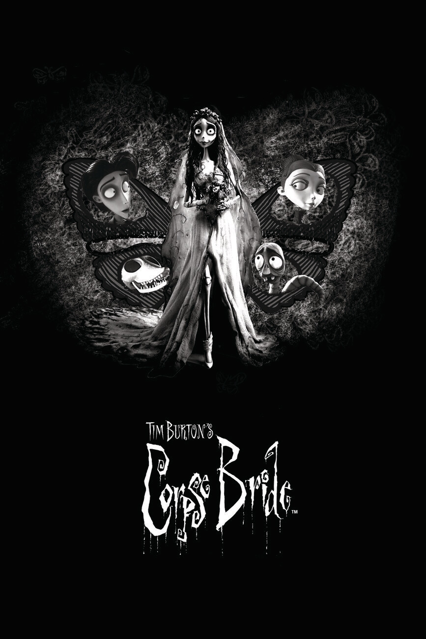 Plakát, obraz Corpse Bride - Emily butterfly | Dárky a merch | Posters.cz