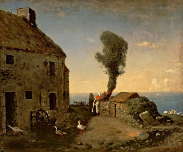 Gruchy, Millet, Jean-Francois | Reproducciones de cuadros famosos para ...