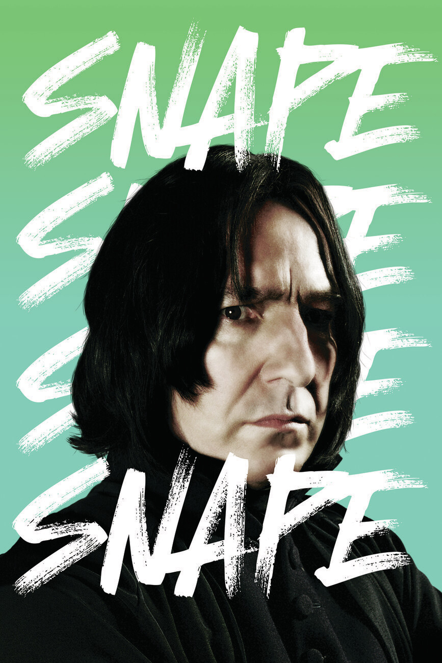 Poster, quadro Harry Potter - Severus Snape | Regalos, merch | Posters