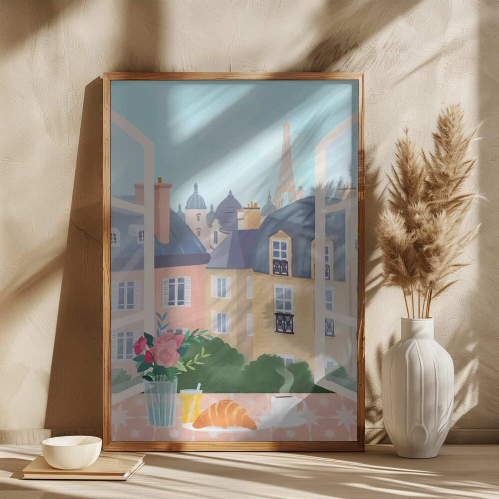 Illustration artistiques | Paris, Petra Lizde | Europosters