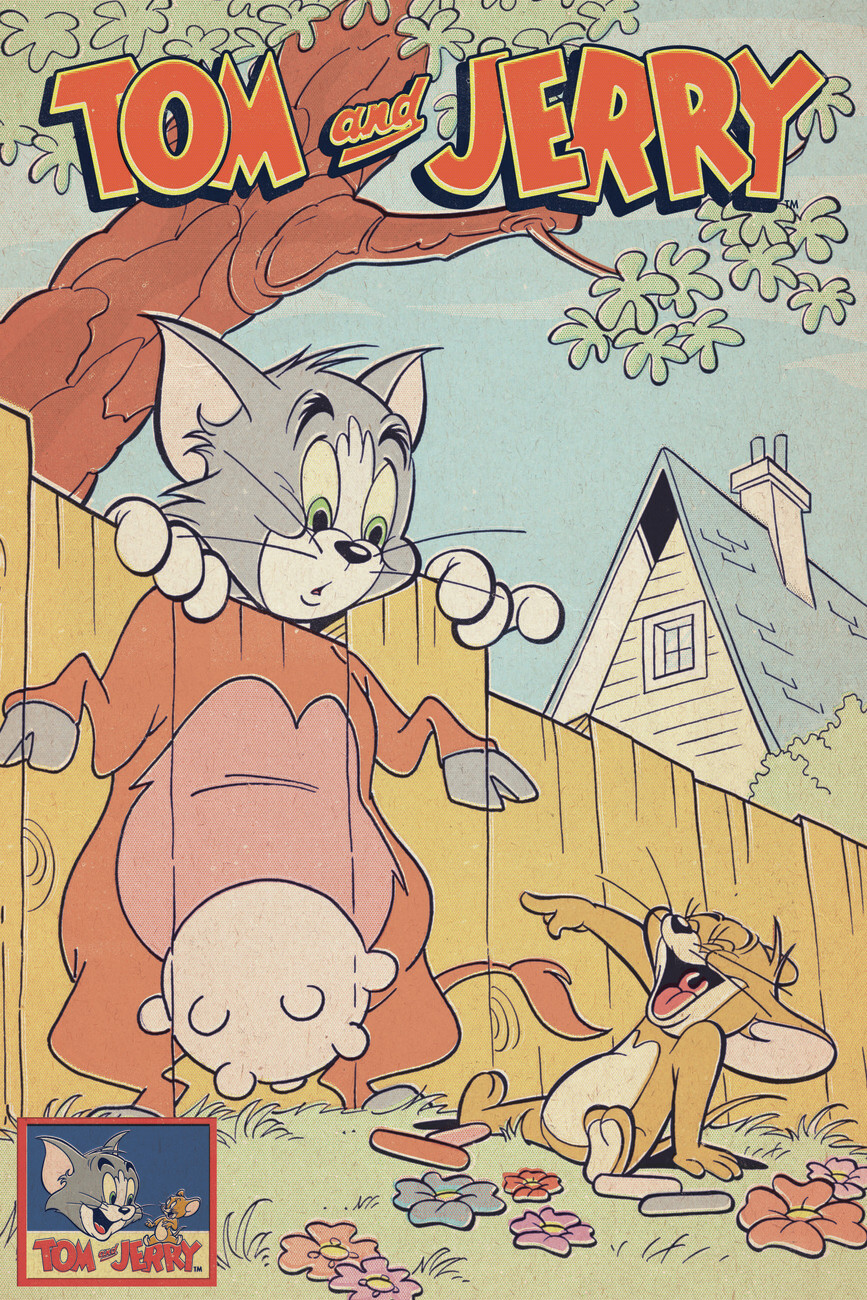Poster, affiche Tom & Jerry - Comics Cover | Cadeaux et merch | Europosters
