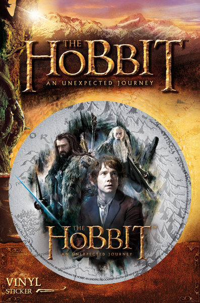 Aufkleber HOBBIT - group | Originelle Geschenkideen