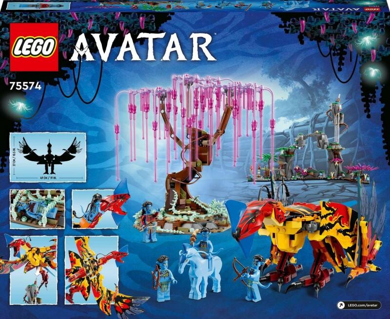 LEGO Avatar - Toruk Makto & Tree of Souls 75574 | Tips for original ...