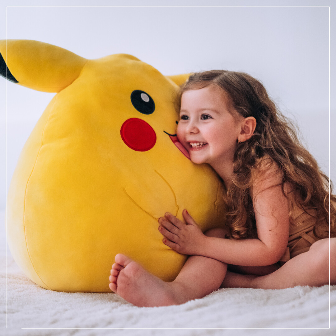 Bamse Jumbo Squishmallows - Pokemon - Pikachu | Ideer til originale gaver