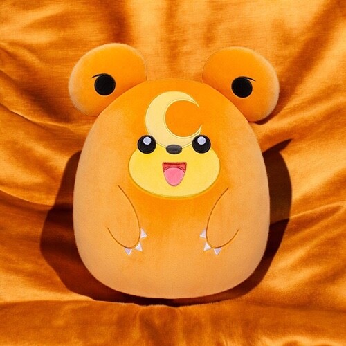 Bamse Squishmallows Pokemon - Teddiursa | Ideer til originale gaver