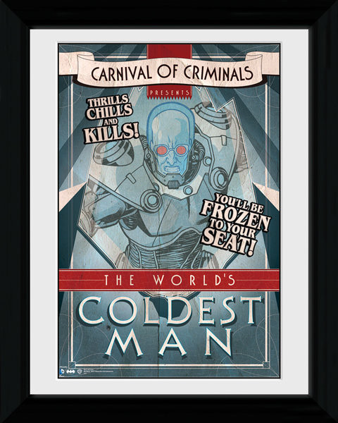 Batman Comic - Circus Coldest Man Framed poster | Buy at Europosters