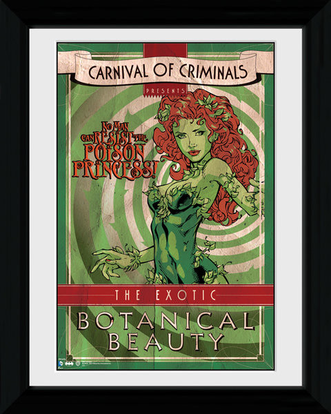 Batman Comic - Circus Poison Ivy Framed poster | Buy at UKposters