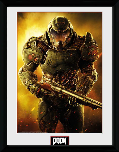 Doom - Marine Gerahmte Poster, Bilder | Kaufen bei EuroPosters