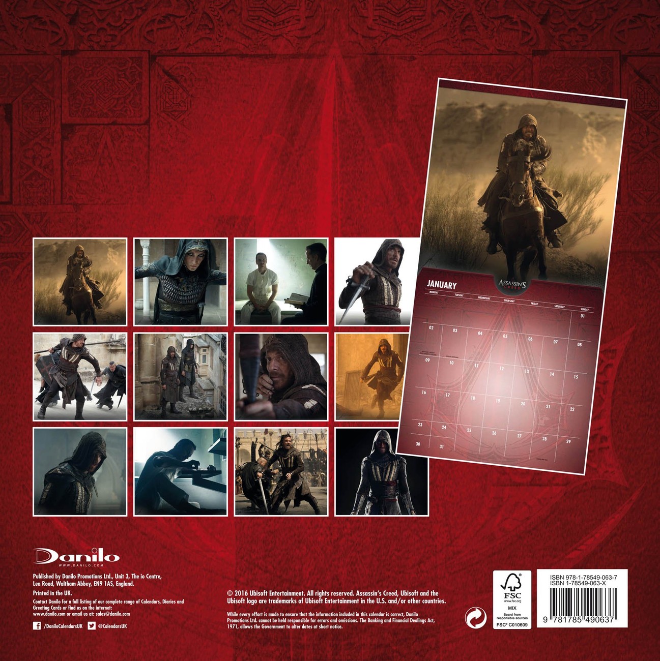 Assassin's Creed - Calendari da muro 2017 | Compra su Europosters