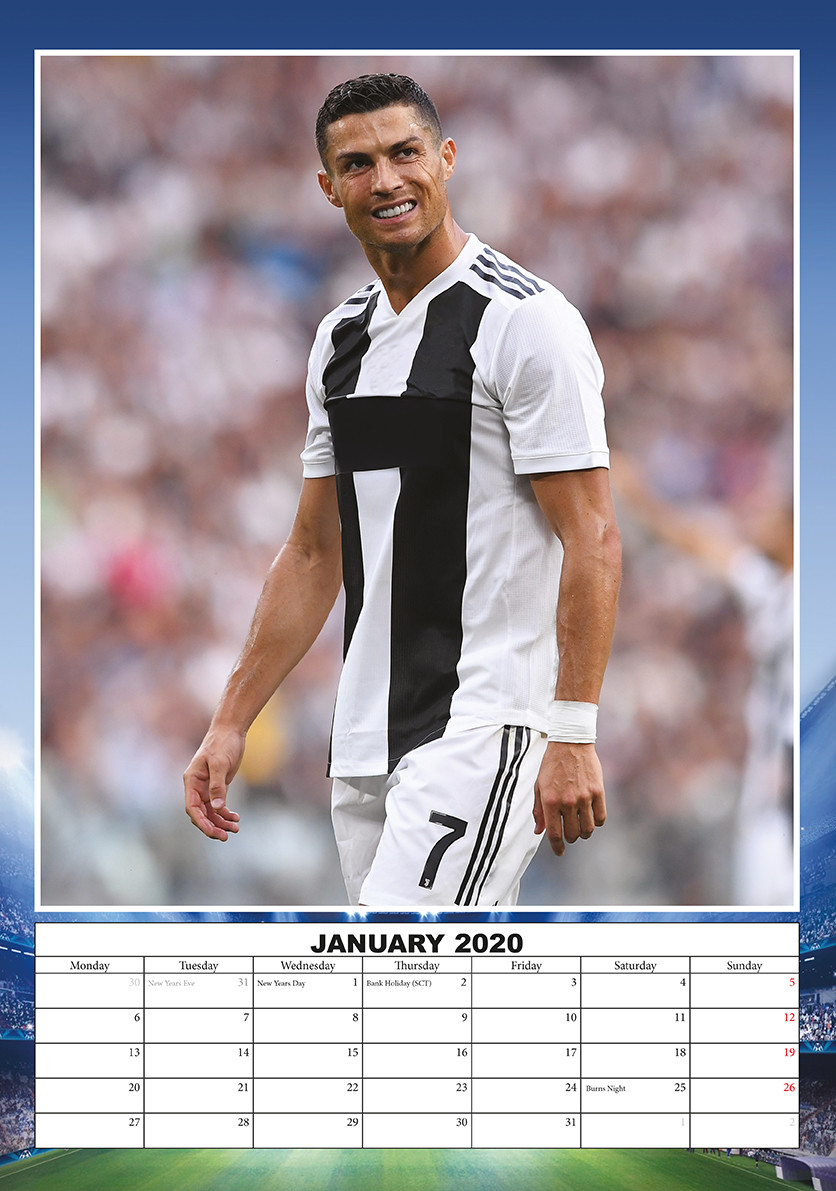 Cristiano Ronaldo - Calendari da muro 2020 | Compra su Europosters