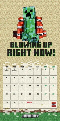 Minecraft - Calendari da muro 2024 | Compra su Europosters