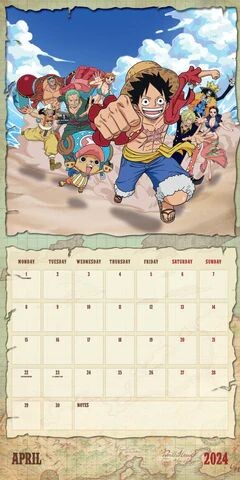 One Piece Anime - Calendari da muro 2024 | Compra su Europosters