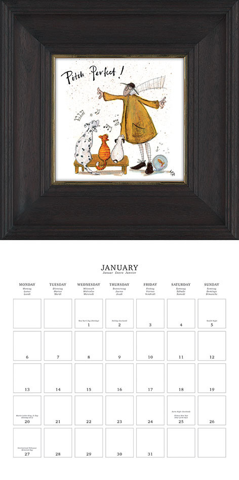 Sam Toft - Calendari da muro 2020 | Compra su Europosters
