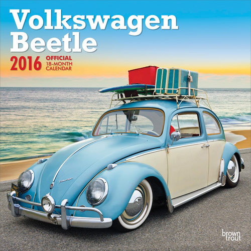 VW Volkswagen Beetle - Calendari da muro 2016 | Compra su Europosters
