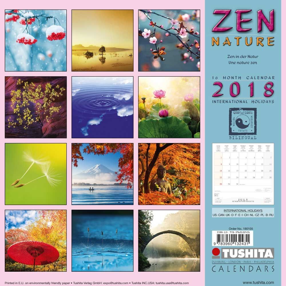 Zen Nature - Calendari da muro 2026 | Compra su Europosters