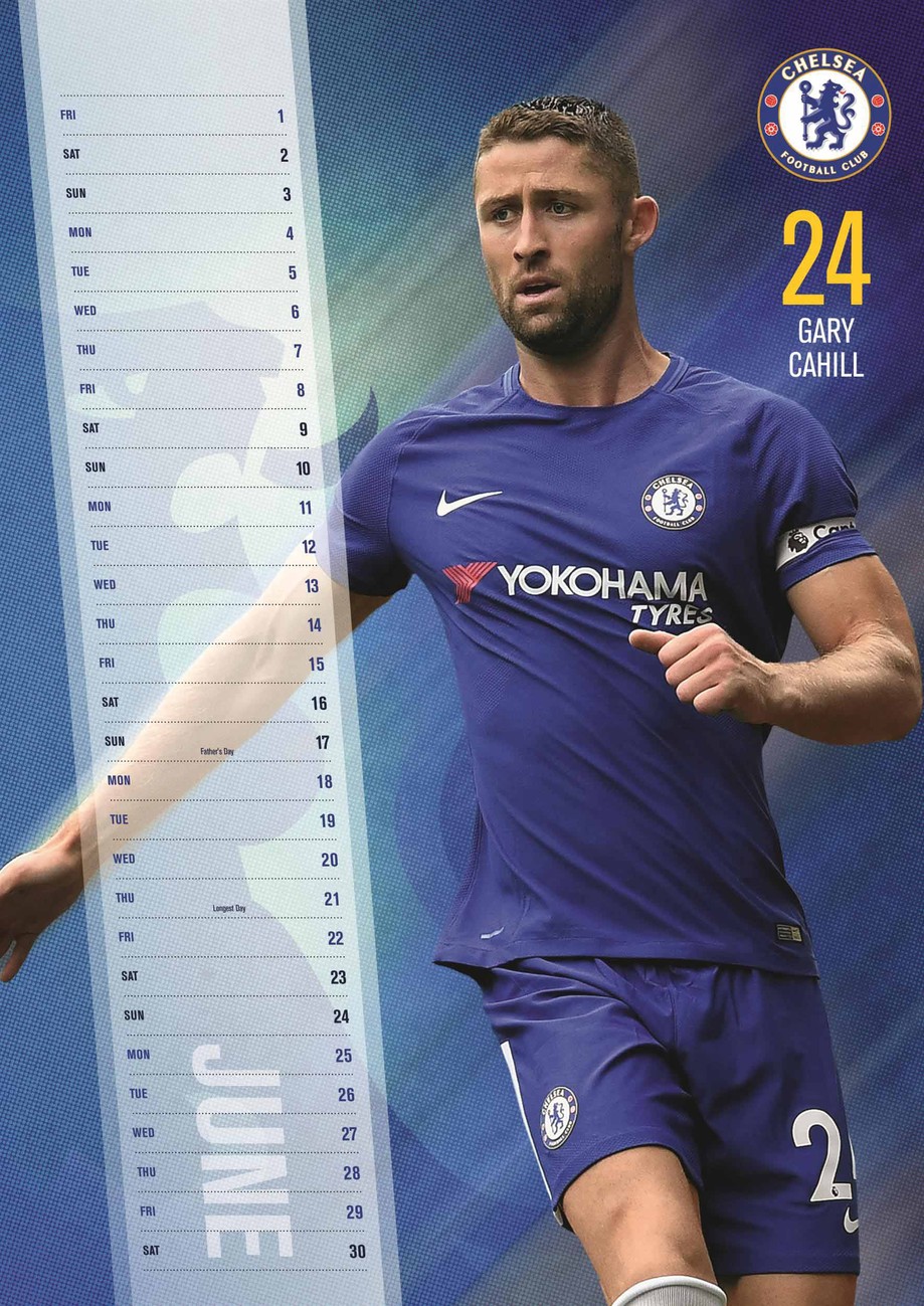 Chelsea - Calendarios de pared 2018 | Consíguelos en Posters.es